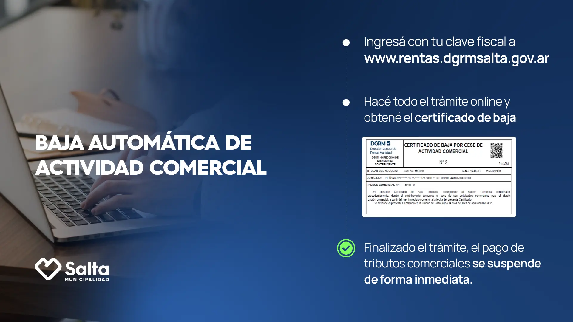 DGRM - Dirección General de Rentas Municipal
